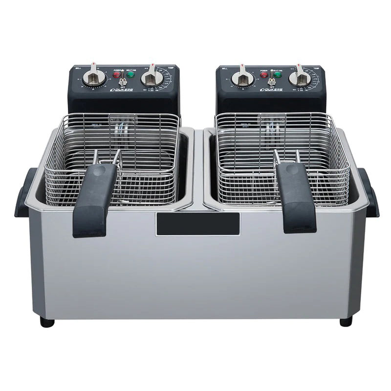 Freidora Comercial Electrica Doble – IB STORE