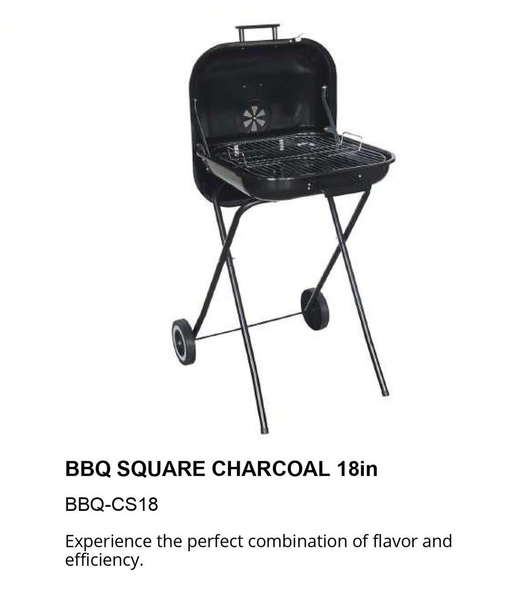 BBQ 18" SQUARE BBQ-CS18 – IB STORE