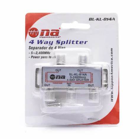 Splitter 4way separador de señal de antena de 4 vias – IB STORE