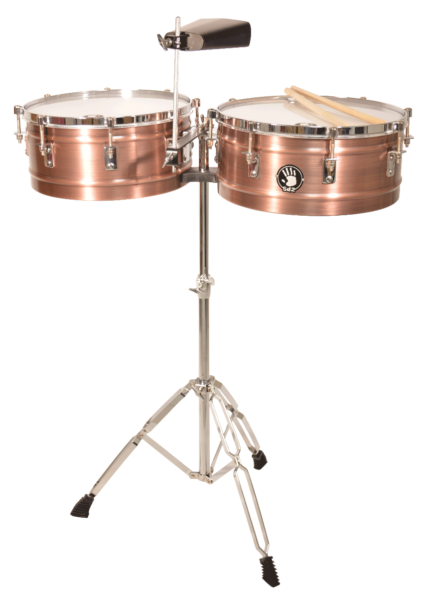 Timbales con terminación tipo cobre – IB STORE